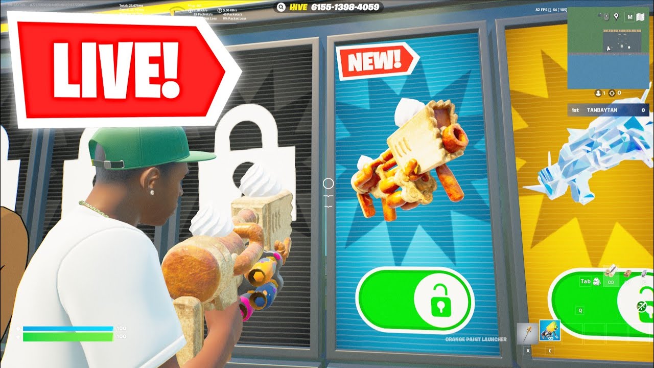 🔴 *NEW* PUMPKIN PIE LAUNCHER & CORRUPTED RIFT RIFLE in 1v1 with every ...