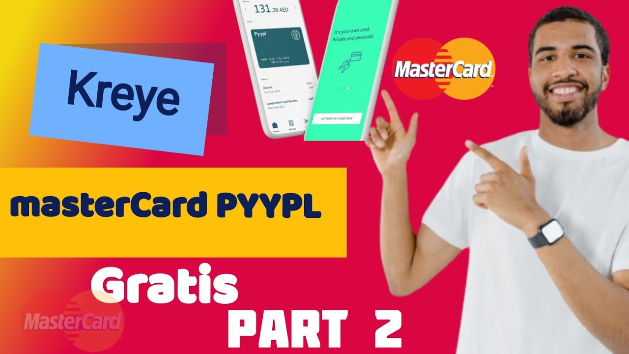 comment créer une masterCard virtuelle PYYPL part 2 || koman pouw kreye ...