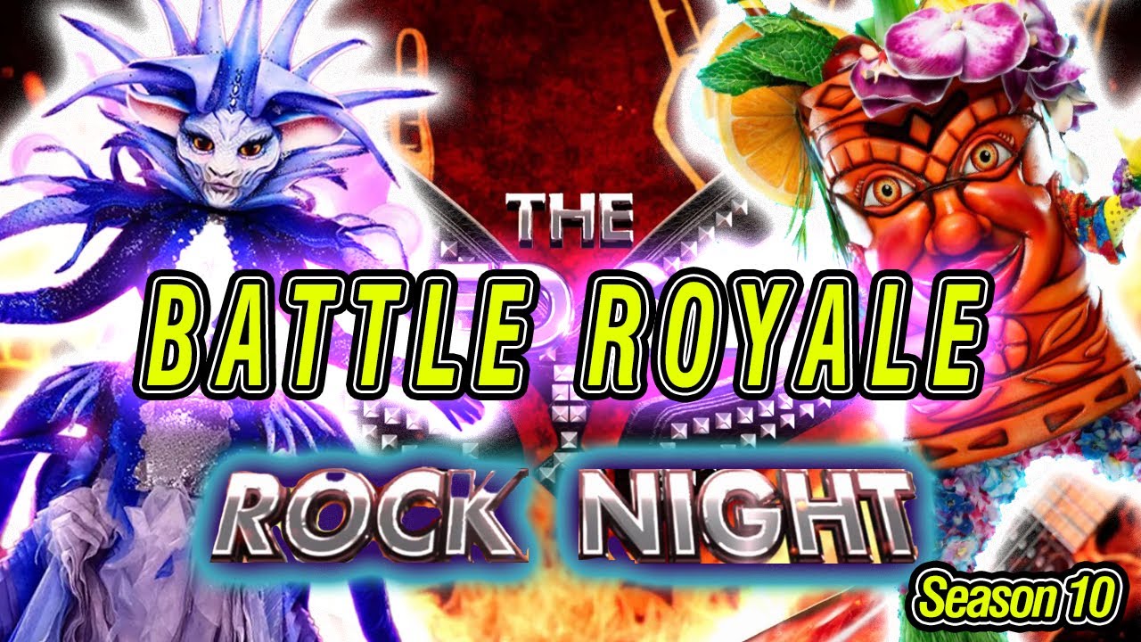 Battle Royale Between Tiki and Sea Queen on Rock Night - Masked Singer ...