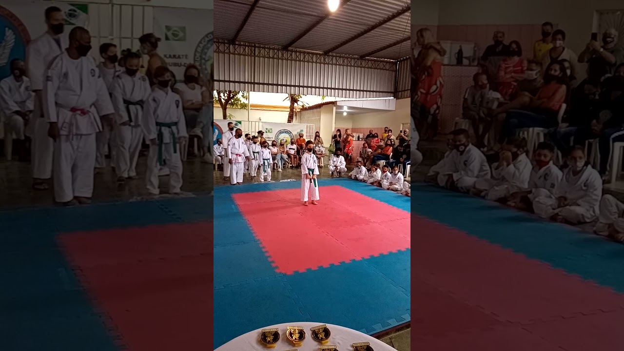 Faixa Verde Karatê Shu bu do - Arthur 8 anos - YouTube
