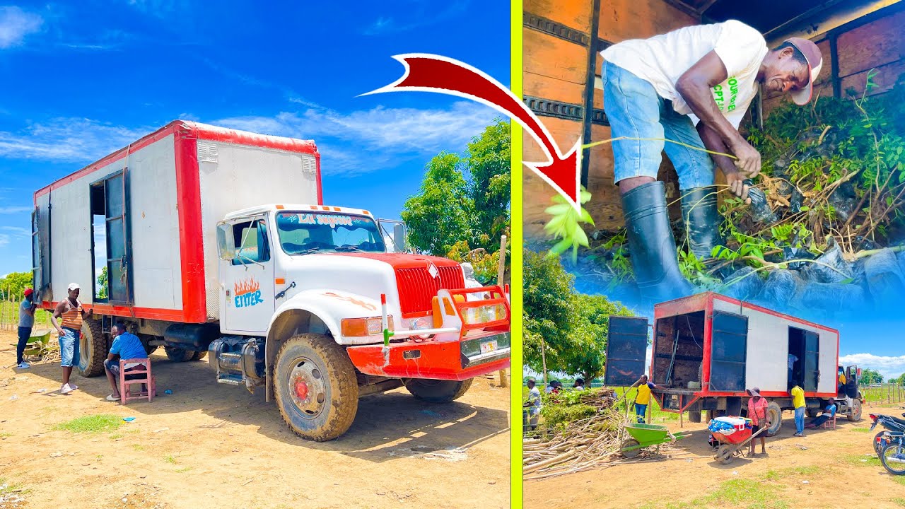 🆘WOUCH YON GWO MACHINE CHAJE AK PYEBWA🌴VINN PLANTE NAN KANAL KPK A ...