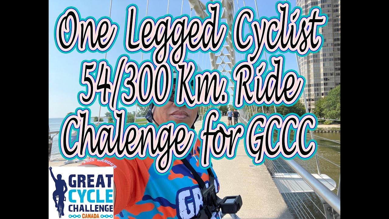 One Legged Cyclist GCCC 54/300 Km. Challenge Ride #01 - YouTube