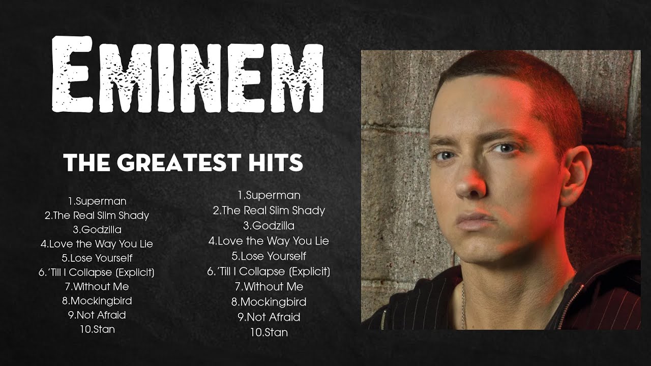 Eminem Best Hits Songs Playlist Ever ~ Greatest Hits Of Full Album ...
