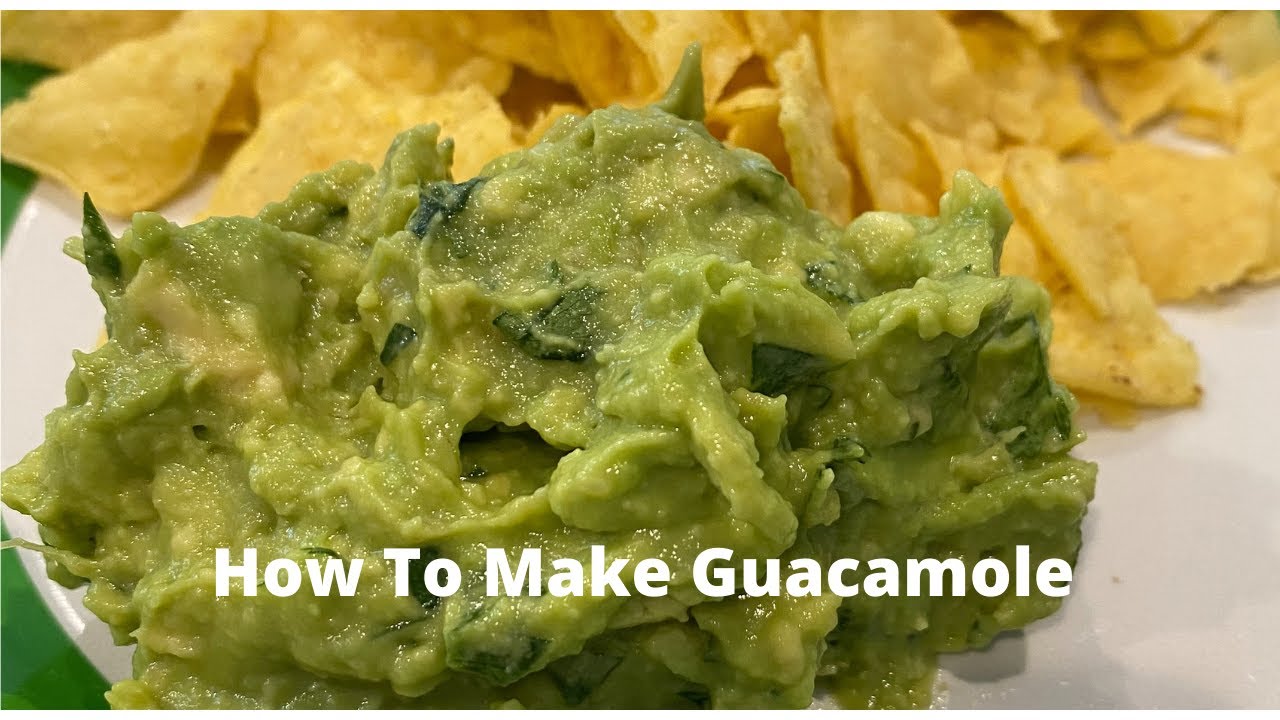 How To Make Guacamole - YouTube