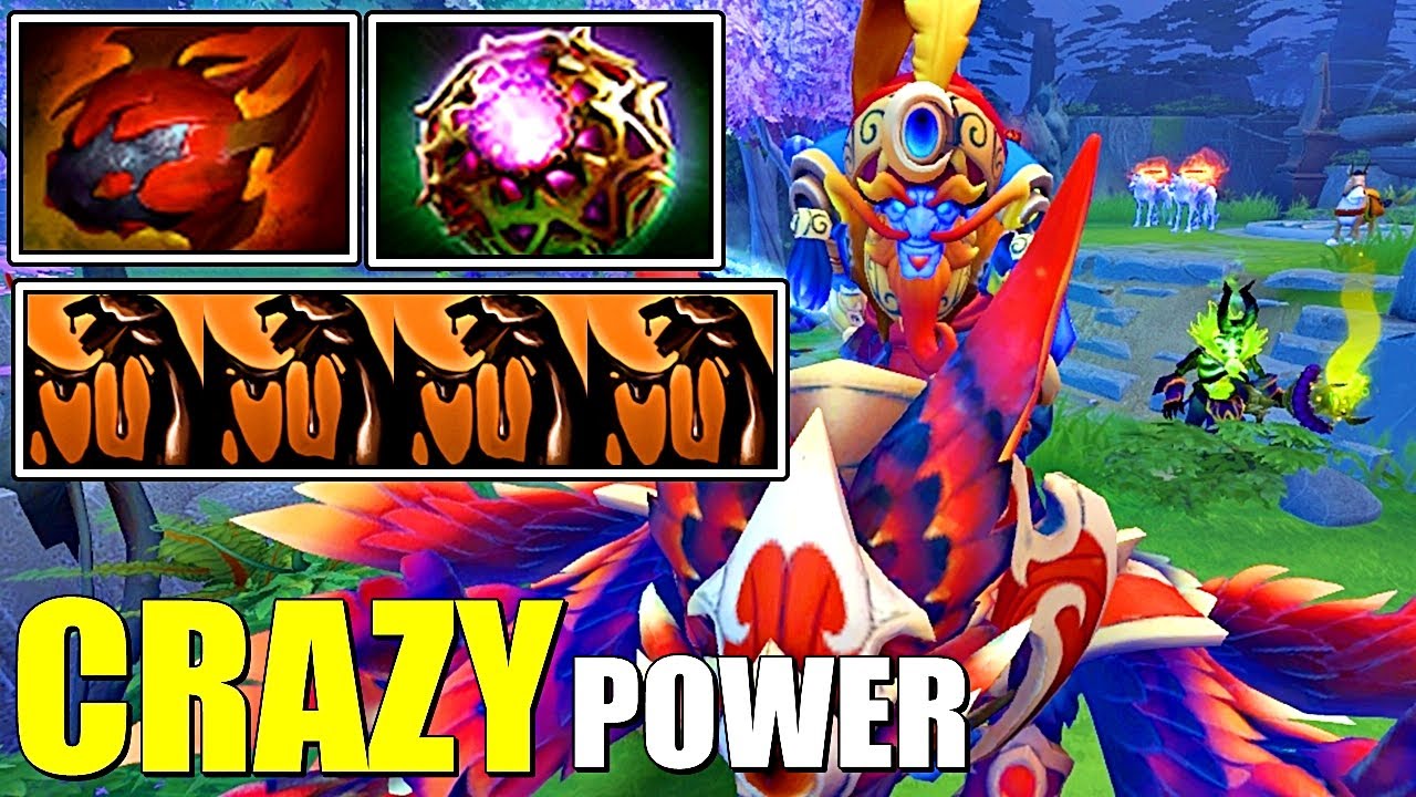CRAZY POWER HARD GAME [ Batrider ] GANK ALL INSANE ULTRA FAST MAX STACK ...