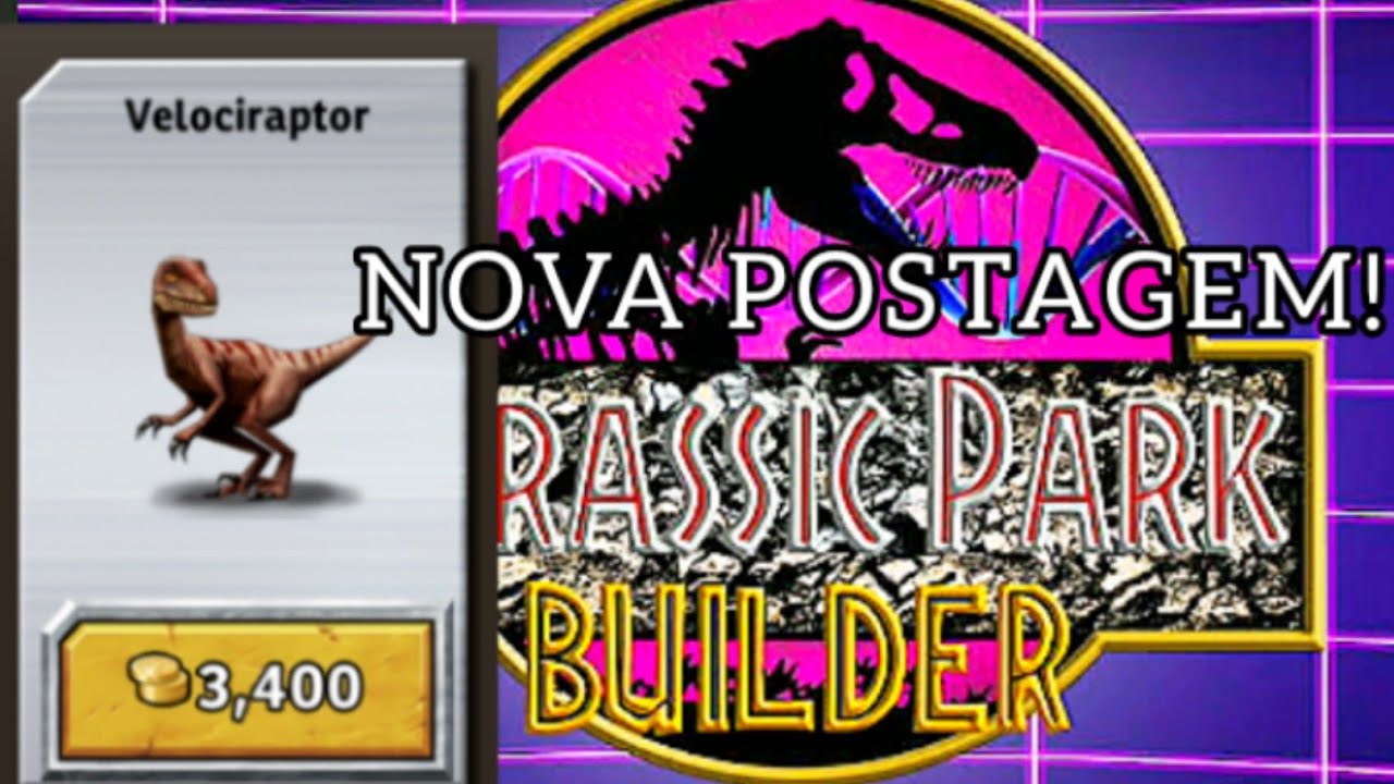FINALMENTE UMA POSTAGEM DE JURASSIC PARK BUILDER REMASTER! - YouTube