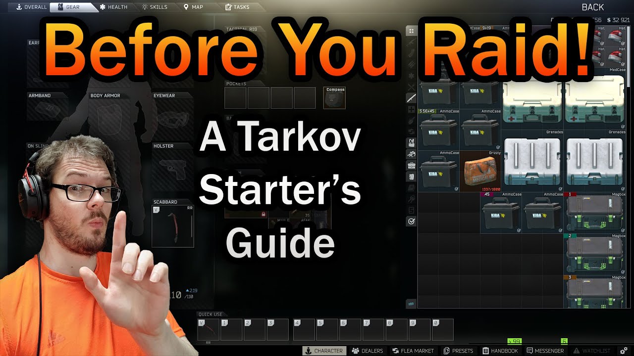 Before You Raid! - A Tarkov Starter's Guide - YouTube