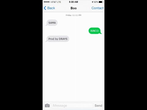 RiNCO - SAMA (Lyric Video)