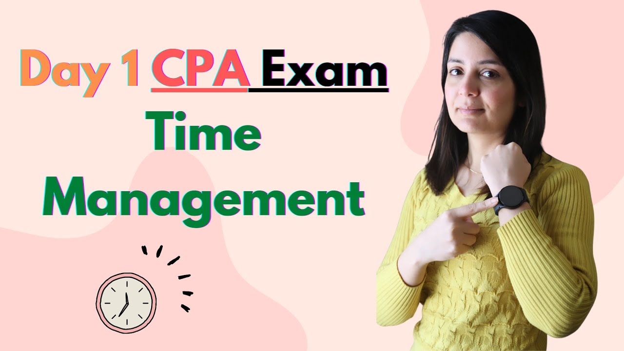 Day 1 CPA exam Time Management #cpa #planning #studywithme #core1# ...