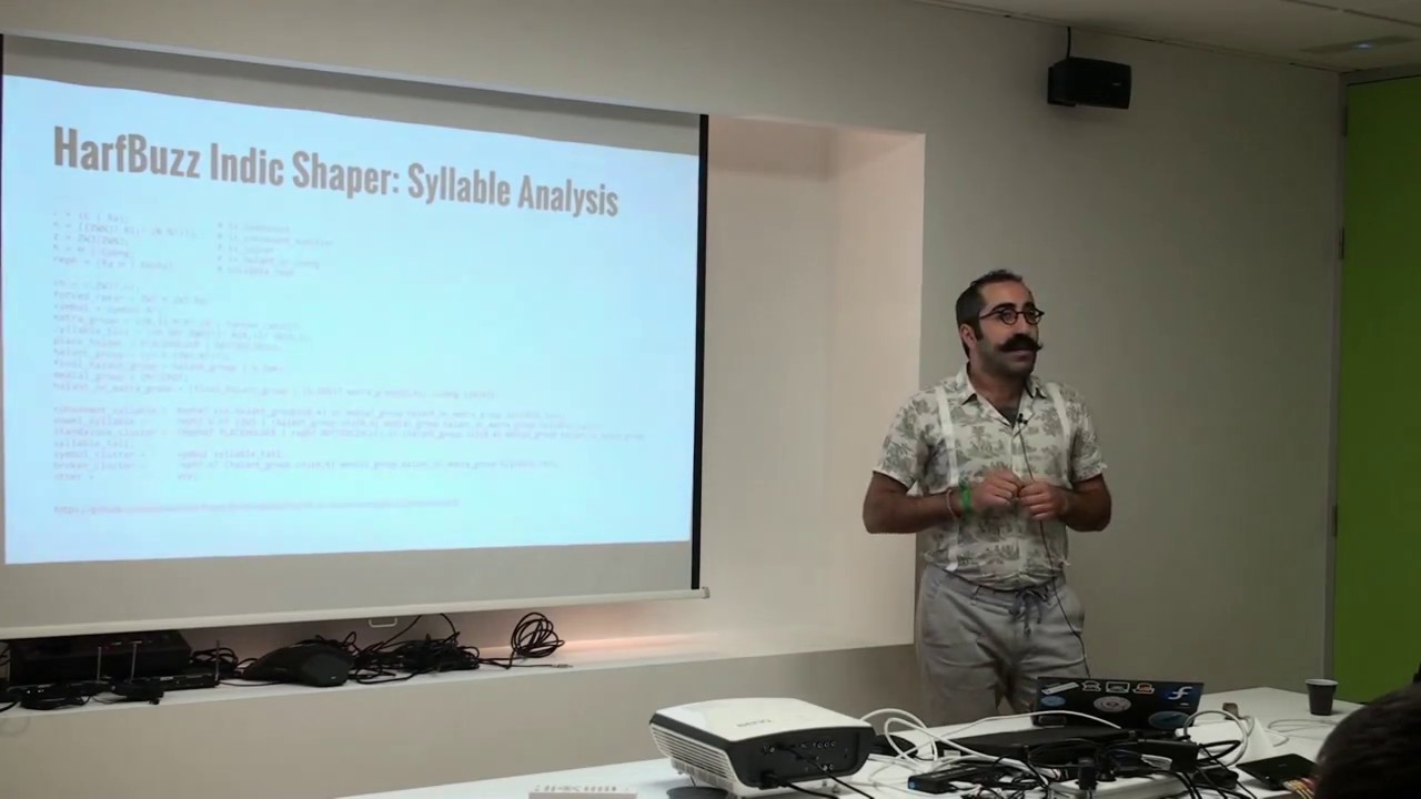 Behdad Esfahbod - Ten Years of HarfBuzz - YouTube