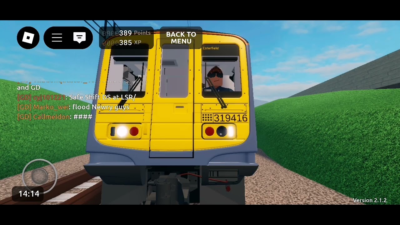 (Waterline Flood) Riding Class 319 (Waterline) To Cambridge Street ...