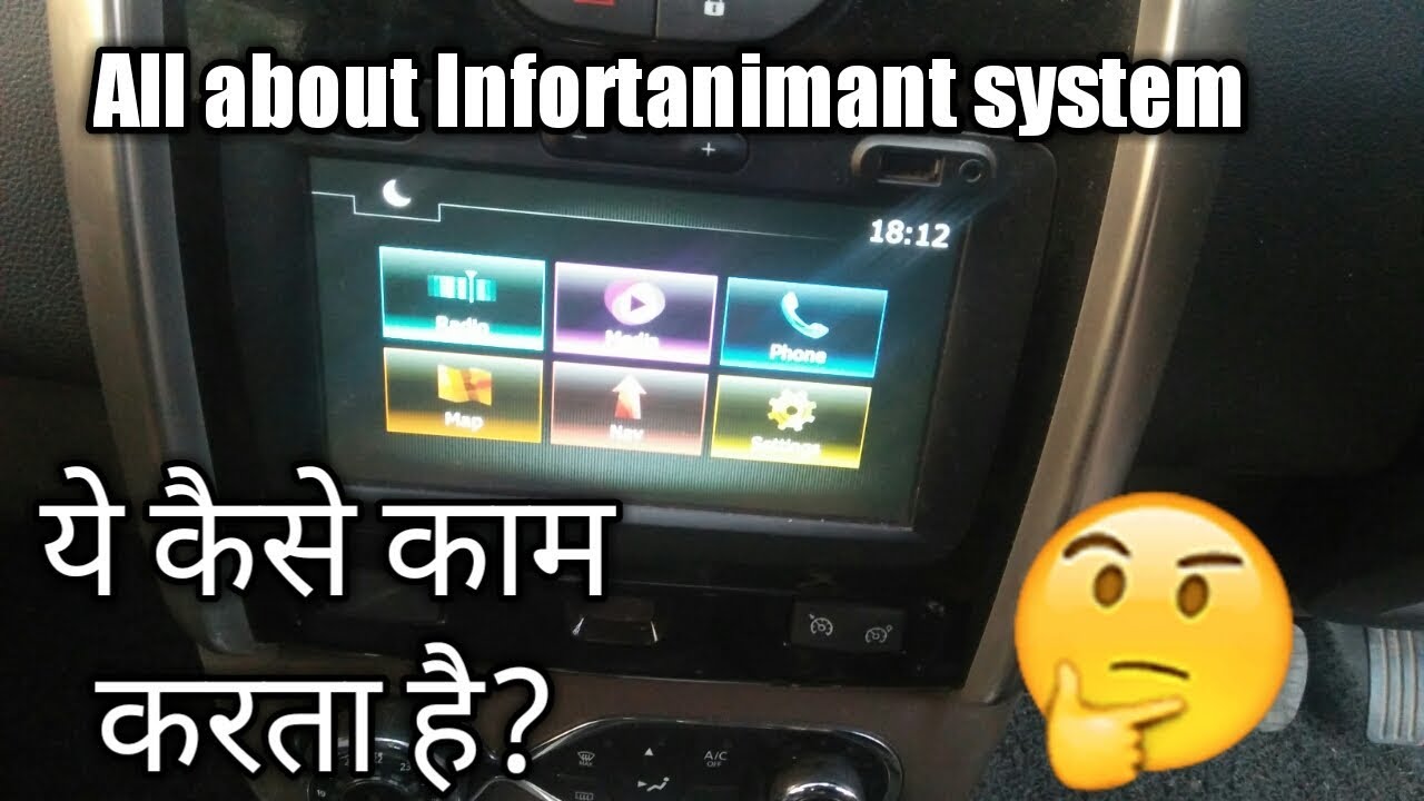All about Renault Infotainment System - YouTube