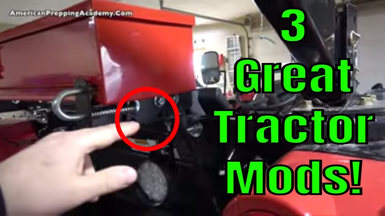 3 Useful Compact Tractor Modifications - YouTube