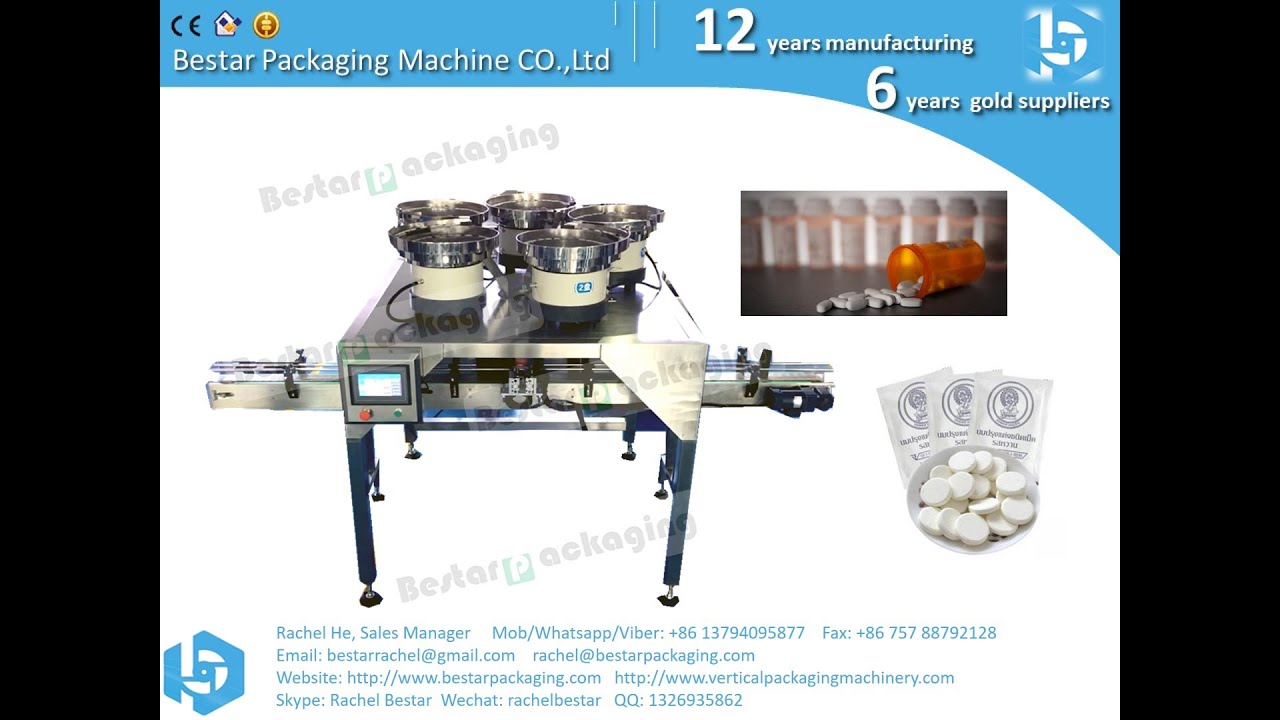 How to pack tablet in bottle - YouTube