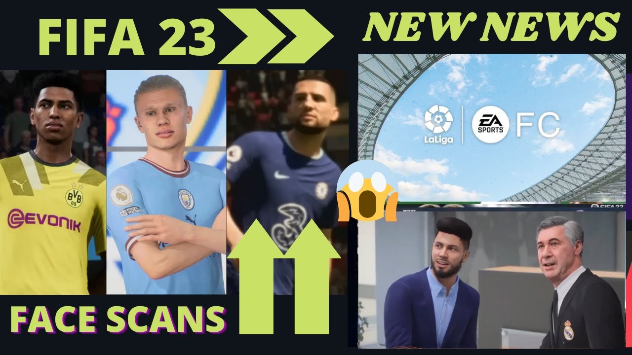 All New & Updated FIFA 23 Face Scans & Starheads | EA Sports and La ...