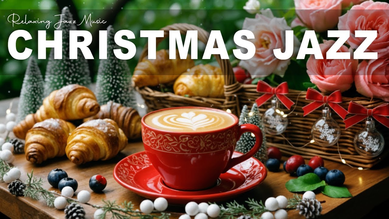 Christmas Jazz Music 🎶 November Bossa Nova Instrumental and Relaxing ...