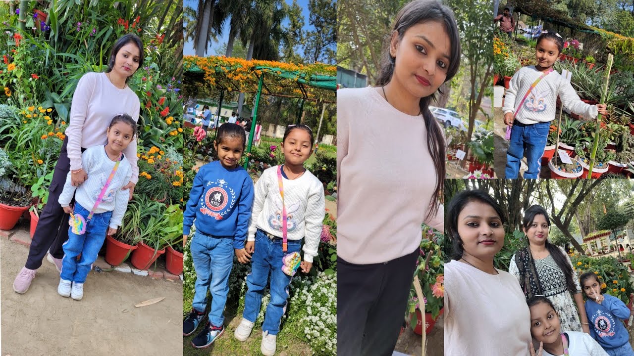 Flower show at iit kanpur || Bhot pyare flowers h - YouTube