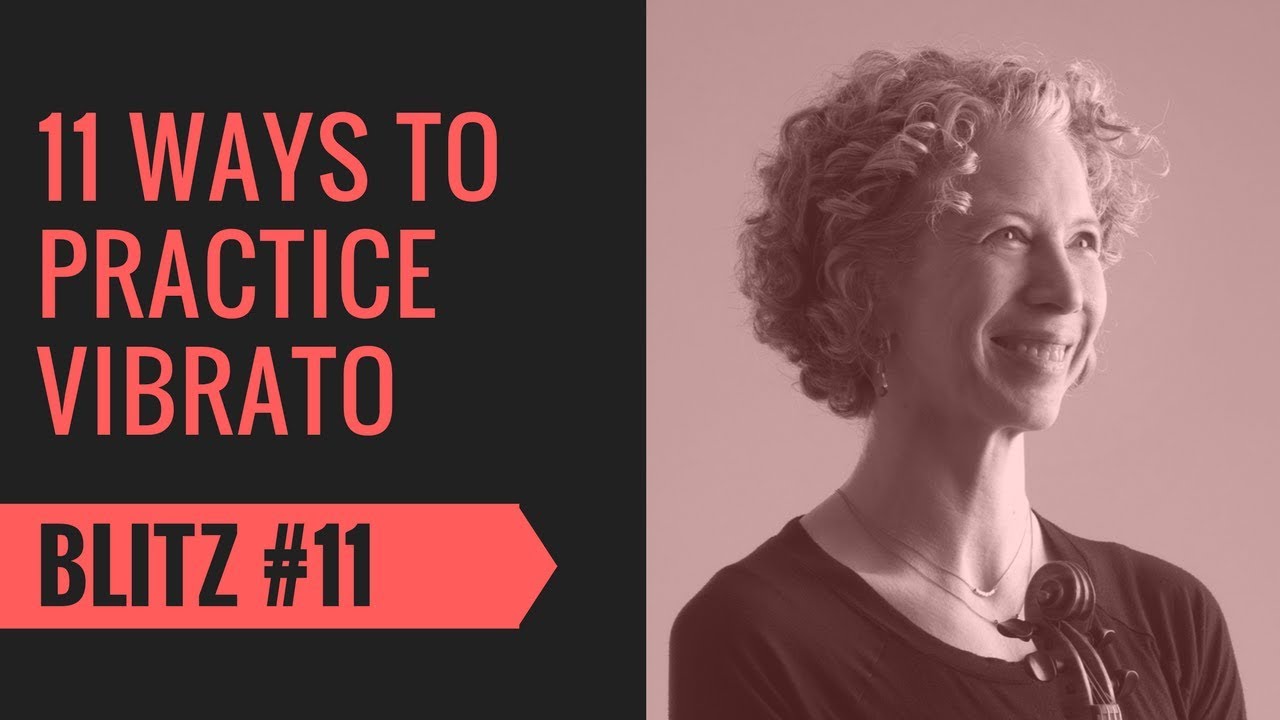 Vibrato Blitz 11 | Violin Octave Leaps Practice - YouTube