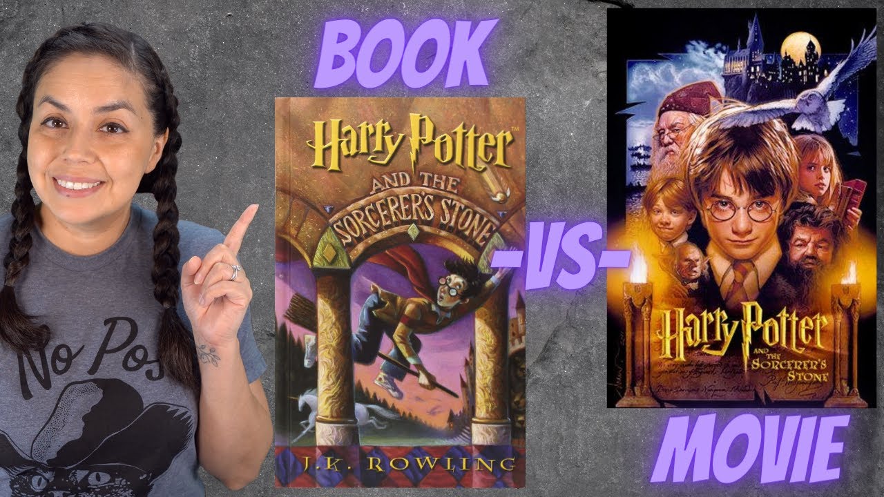Harry Potter and the Sorcerer’s Stone by J.K. Rowling | Book vs Movie ...