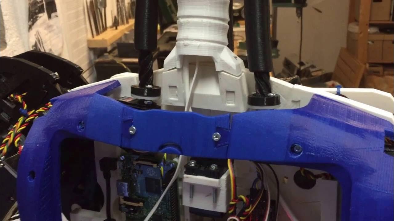 My InMoov robot telling about himself - YouTube