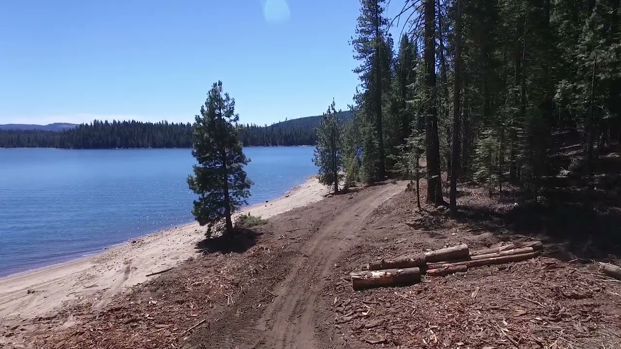 Union Valley Reservoir Bike Trail Extension Project 2021/2022 - YouTube