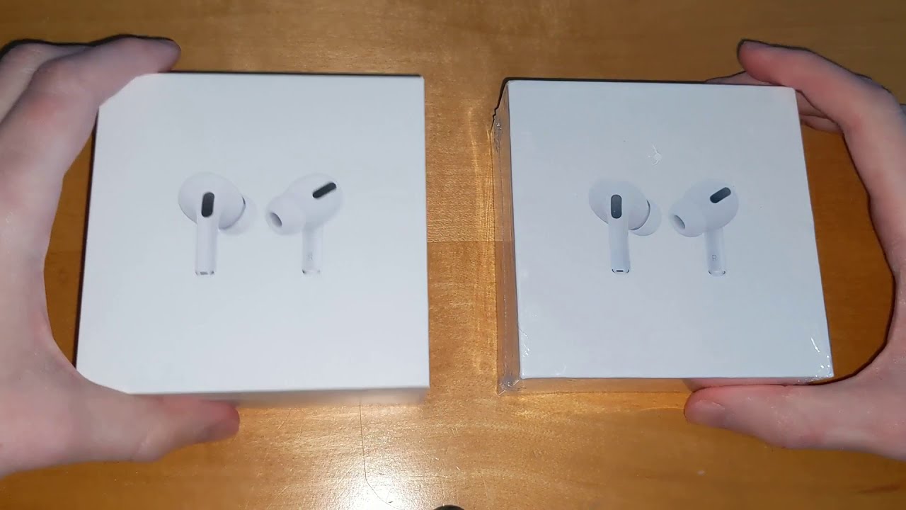 Fake AirPods Pro Unboxing/Review: Comparing the $25 TWS i900000 Pro to ...