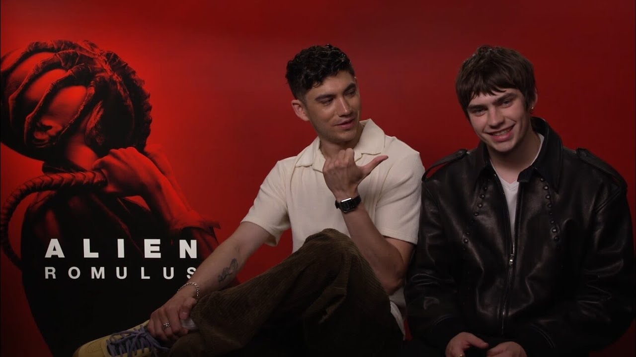 ALIEN: ROMULUS: Archie Renaux and Spike Fearn on facehugger baseball ...