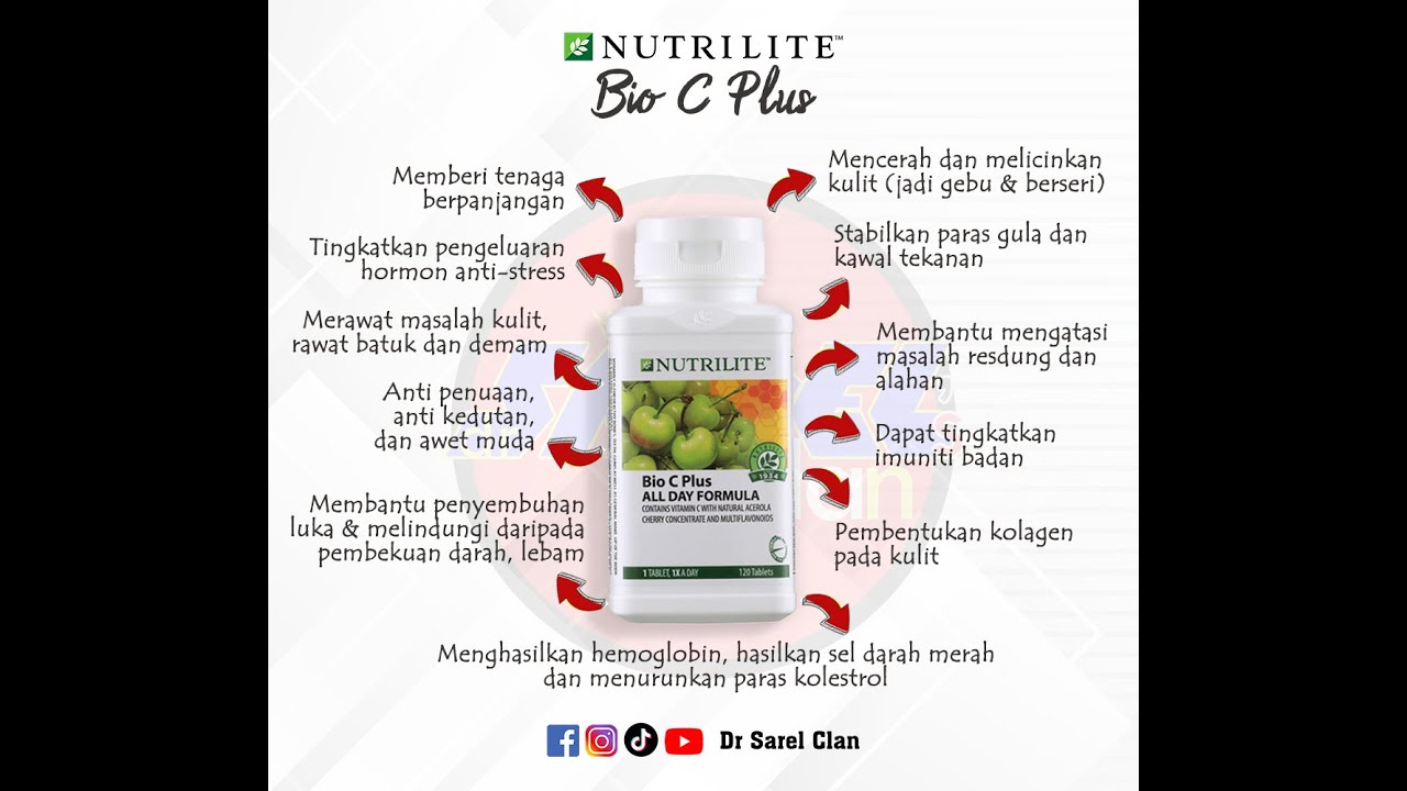 Nutrilite Bio C Plus - YouTube