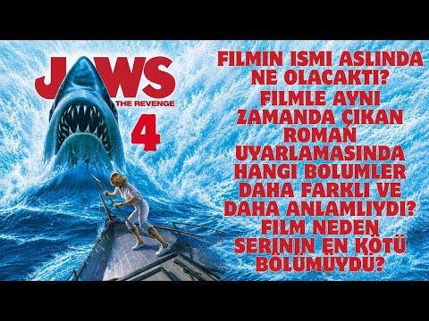 JAWS 4: THE REVENGE (1987) HAKKINDA ŞİMDİYE KADAR ANLATILMAYANLAR | SERİNİN KÖTÜ FİLMİ KARŞIMIZDA