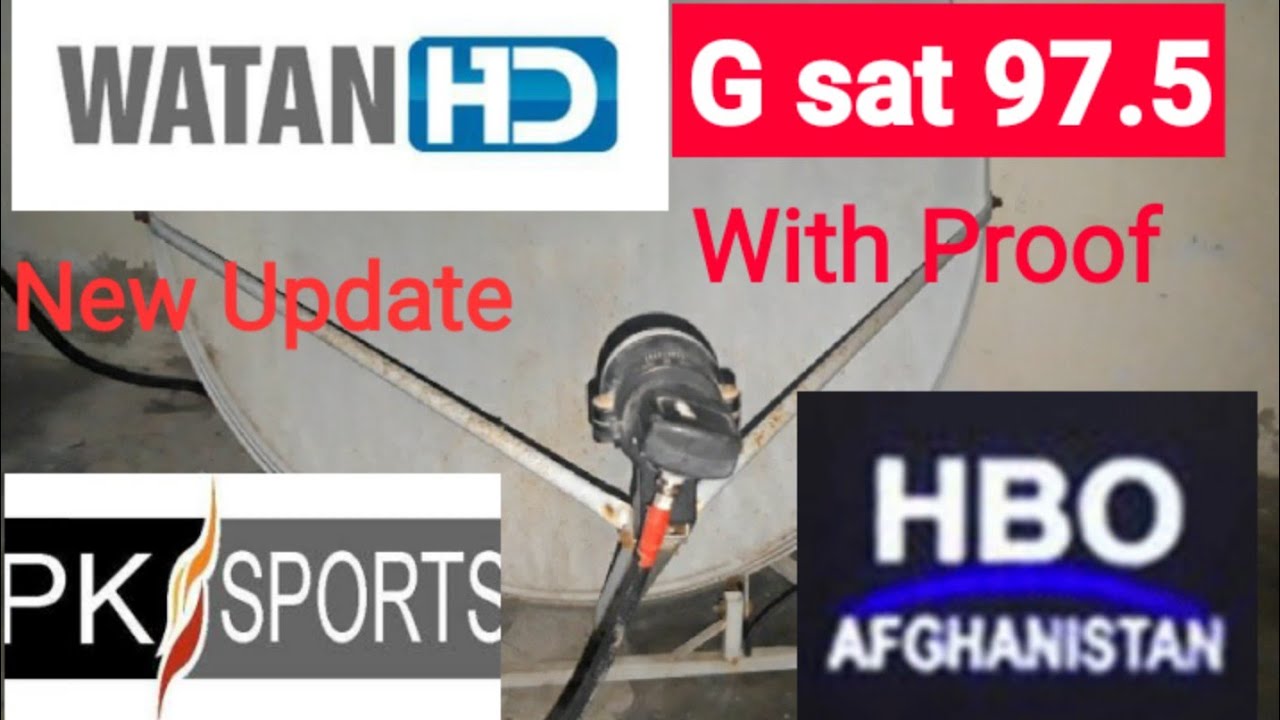 watan hd on G sat 97.5 new update - YouTube