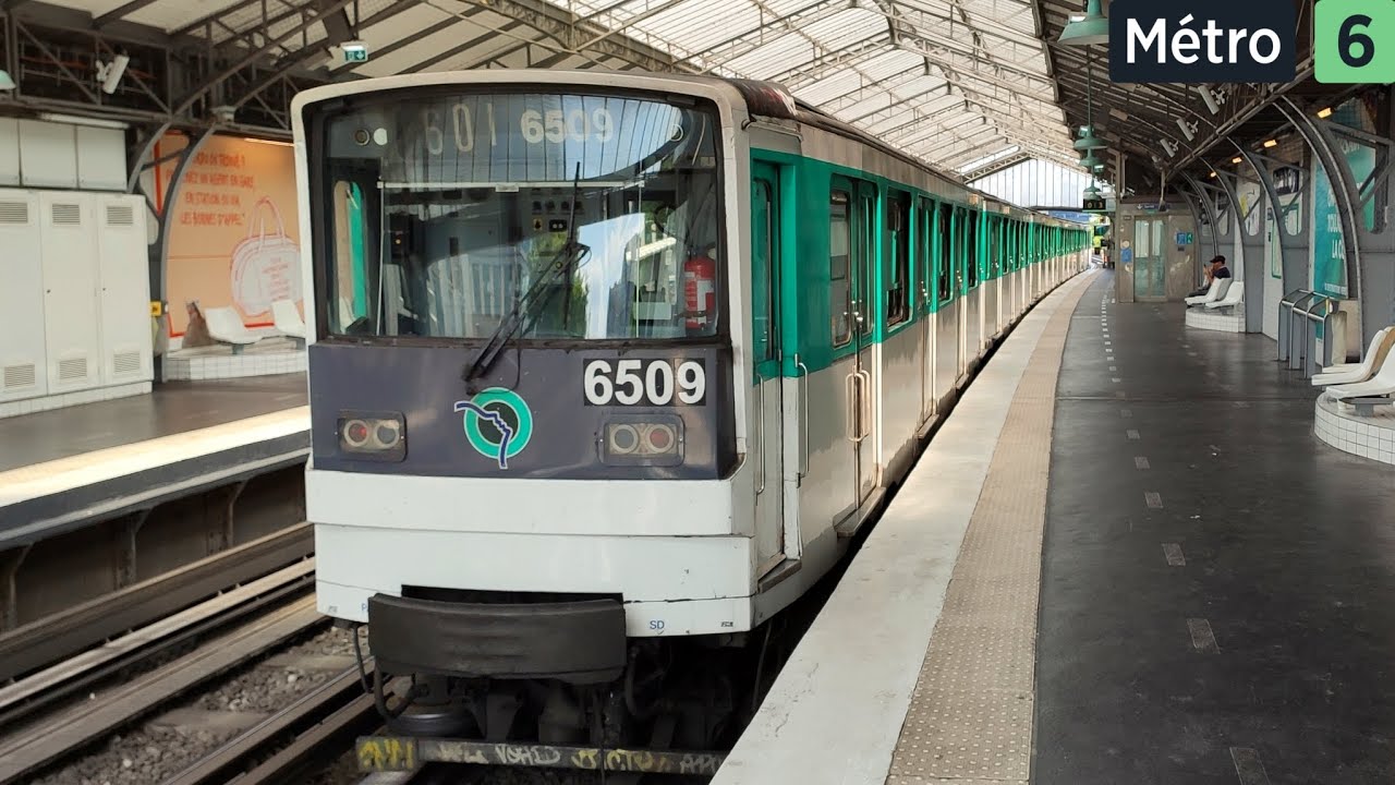 [Métro 6 Paris] Les MP73 en action ! (6) - YouTube