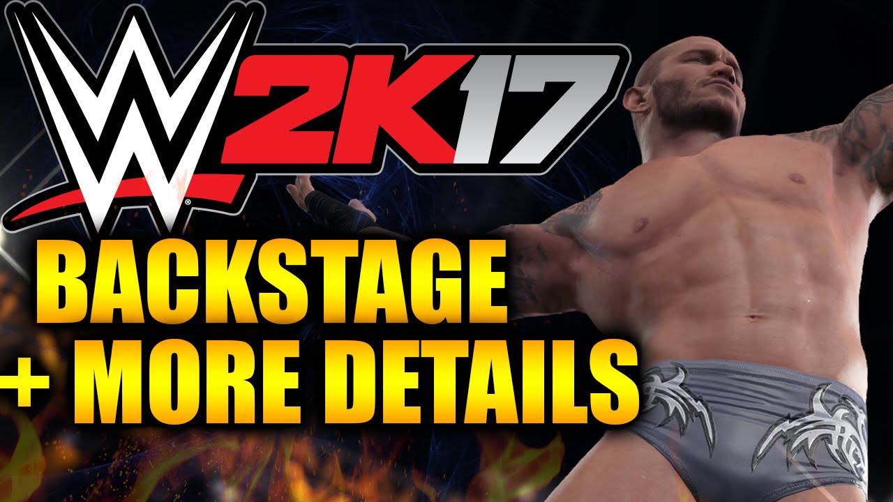 WWE 2K17 - Backstage Fighting, Ladder Matches, and More Changes! - YouTube
