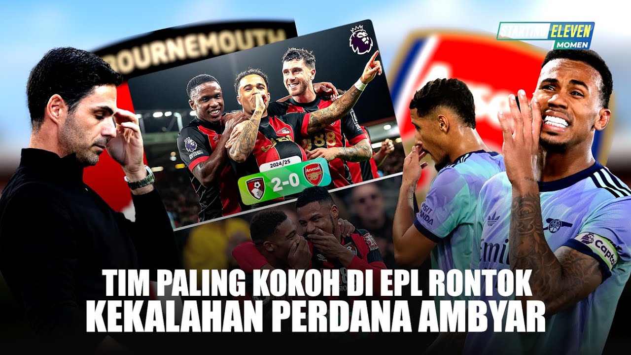 ️ TAK DISANGKA‼️ TIM DEFENSE TERBAIK KENA CLEAN SHEET! ARSENAL ...
