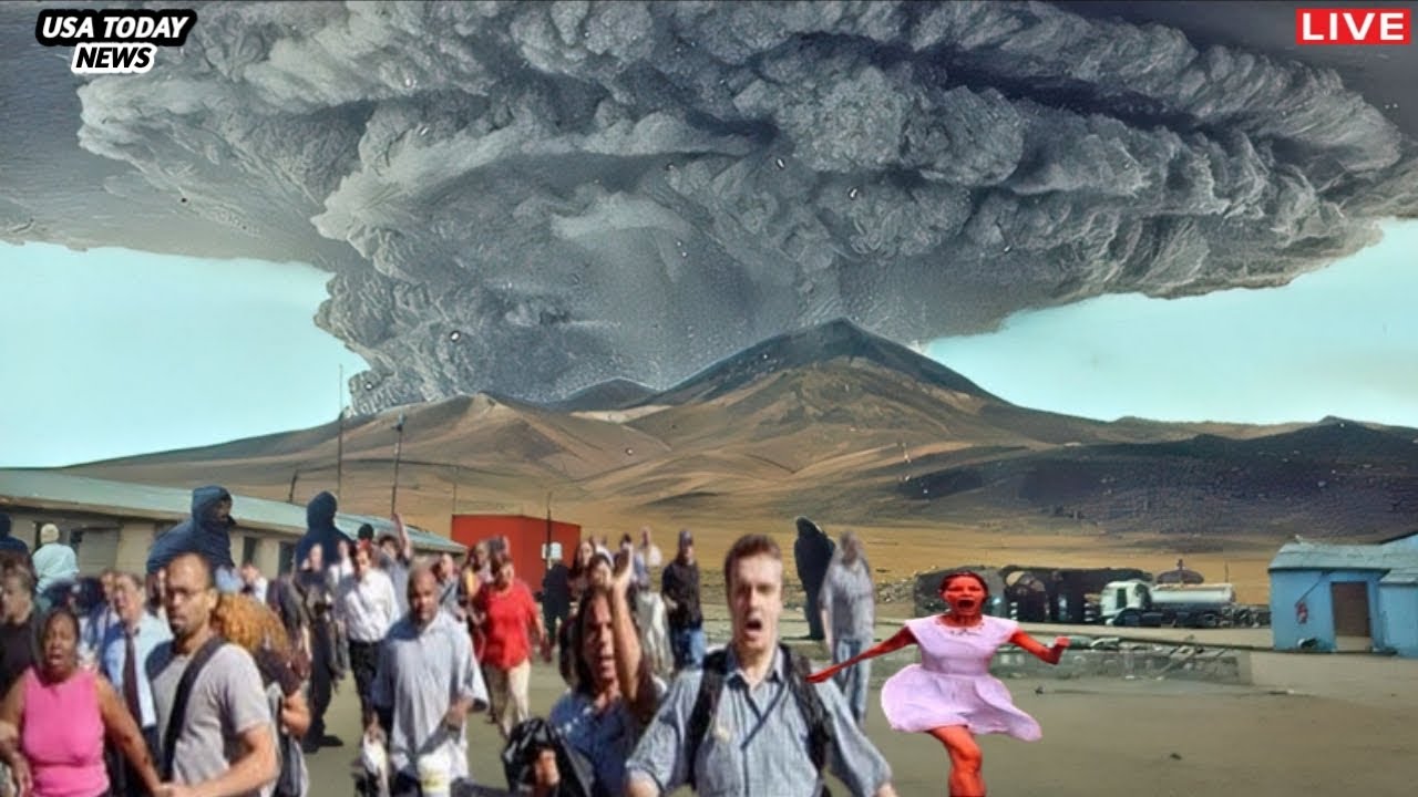 Usa Panic:Live Footage of Yellowstone Supervolcano Eruption So Big It ...