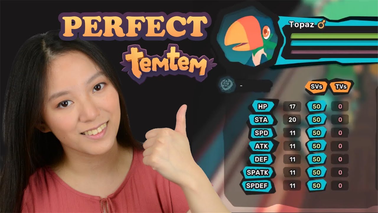 HOW TO BREED PERFECT 7SV TEMTEM - Step by Step // Perfect Temtem ...