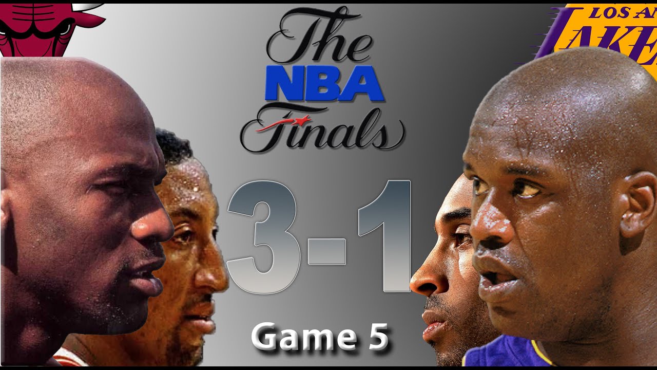 Can SHAQ-KOBE comeback from 3-1 down vs JORDAN's 1996 Bulls? THEY JUST ...