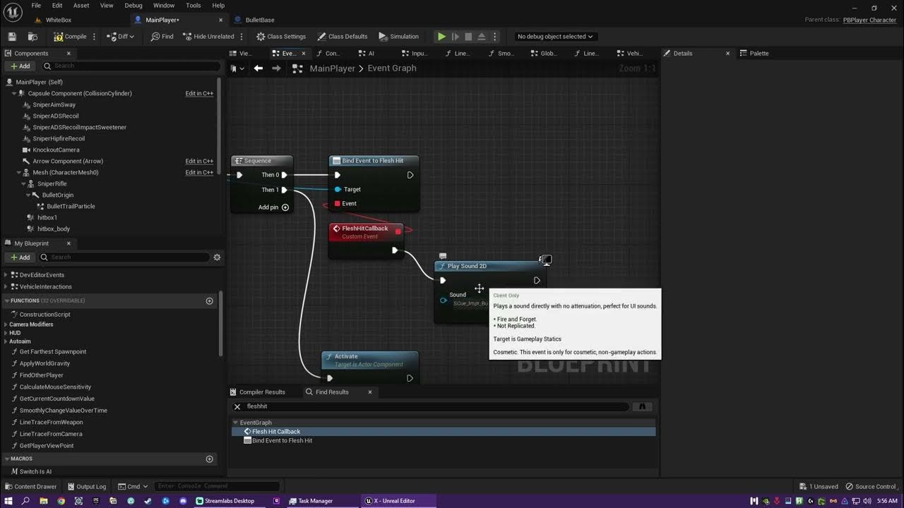 Quick and simple bullet impact blueprint setup (using Event Dispatchers) | Unreal Engine 5 - YouTube