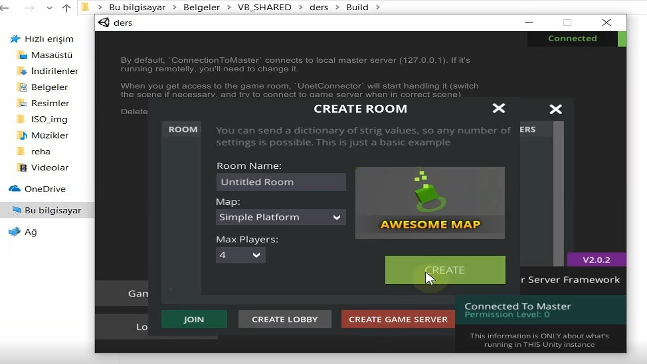 Master Server Framework Virtual Box üzerinde [Turkish] - YouTube