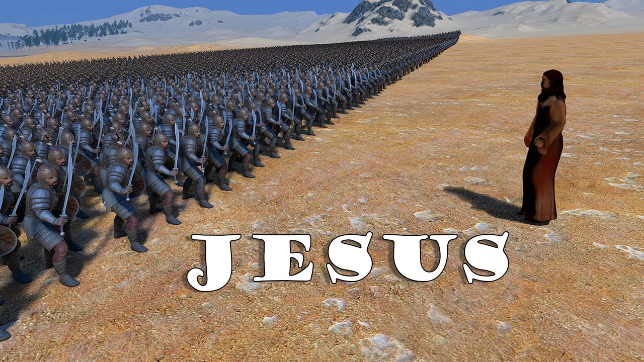 JESUS ALONE fought 20,000 PERSIANS | Ultimate Epic Battle Simulator ...