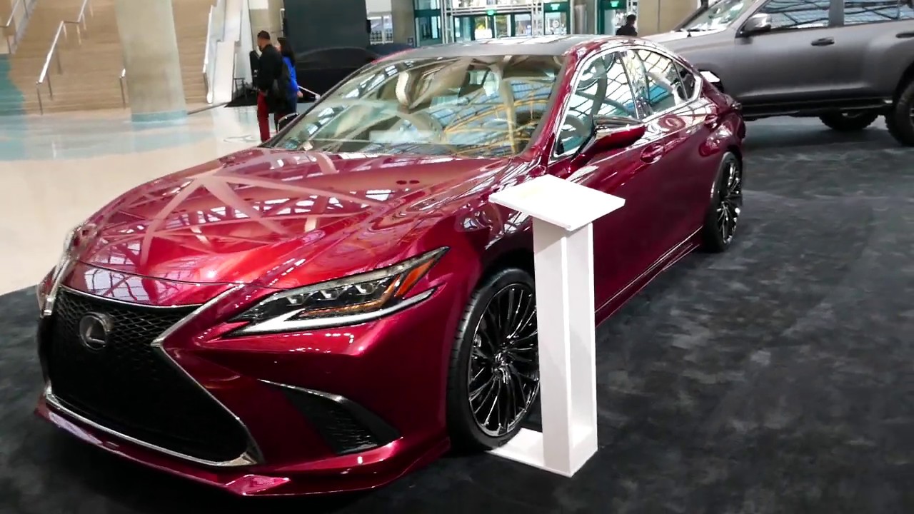 Custom Lexus Modified ES F Sport - 2019 LA Auto Show, Los Angeles CA ...