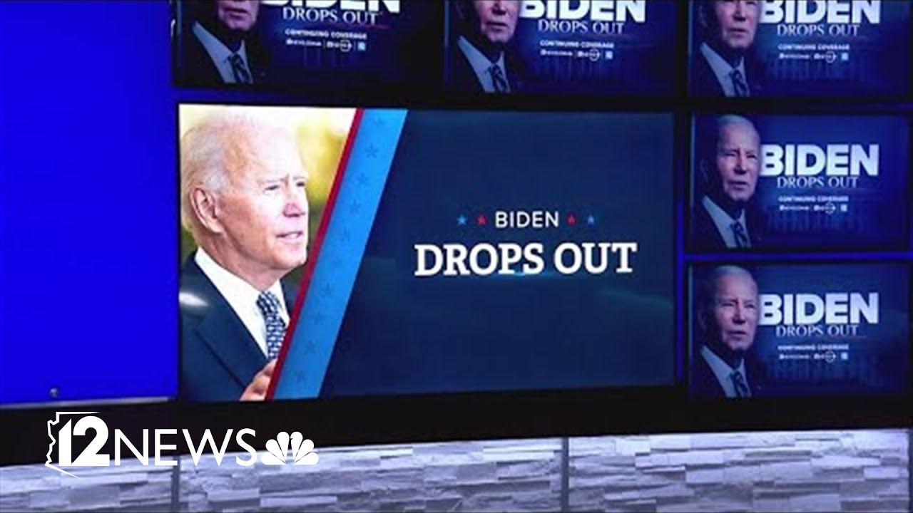 President Joe Biden drops out of the upcoming Presidential election ...