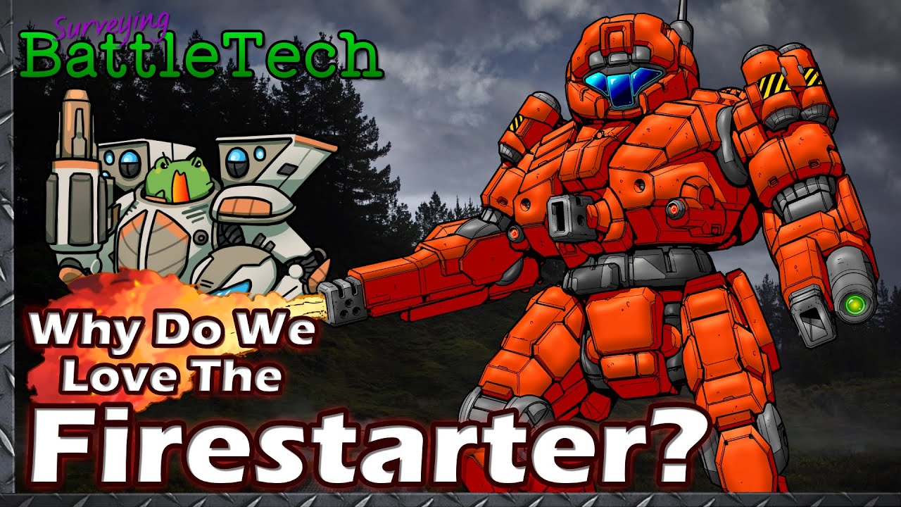 Why do we Love the Firestarter? #Battletech Lore & History - YouTube