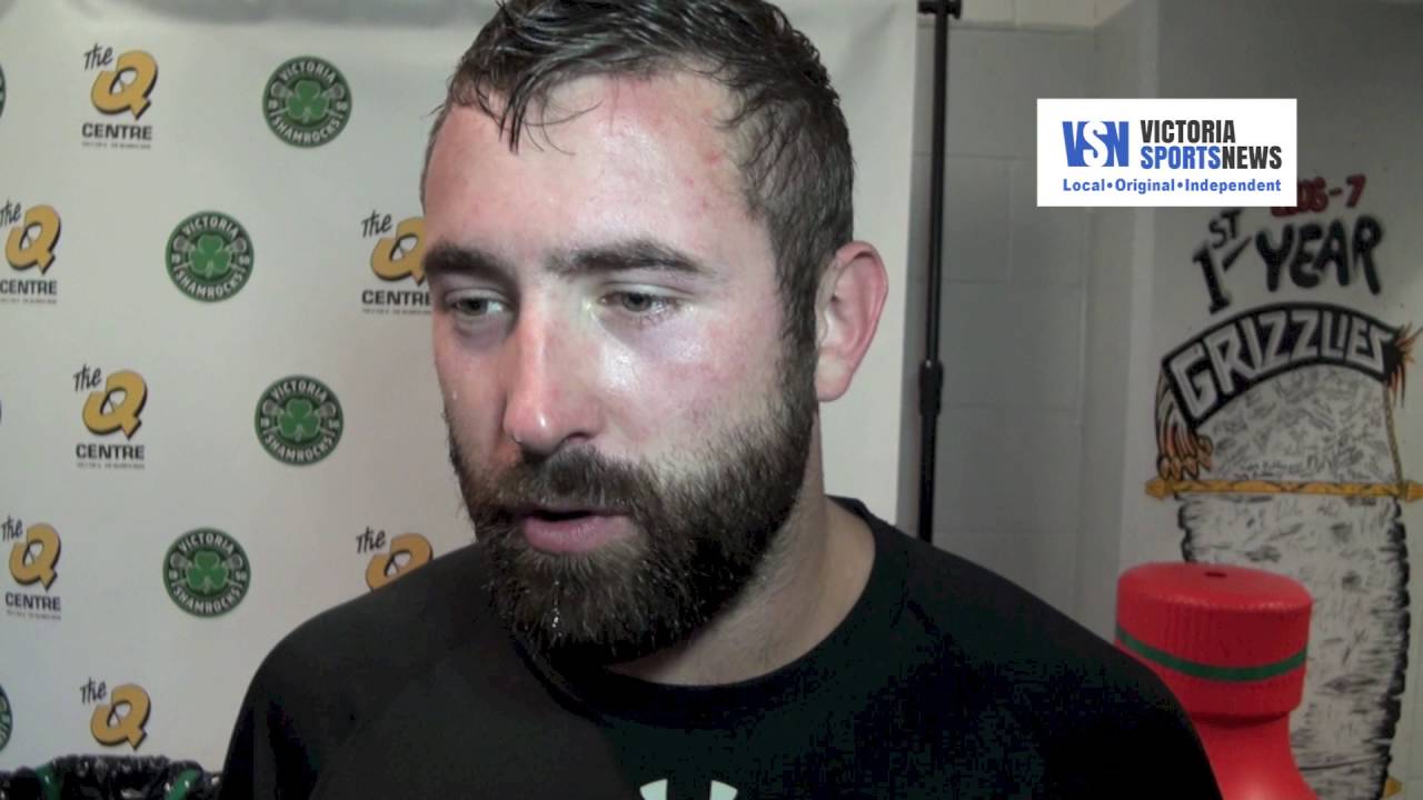 Cory Conway interview - Shamrocks (14) vs Lakers (11) - YouTube
