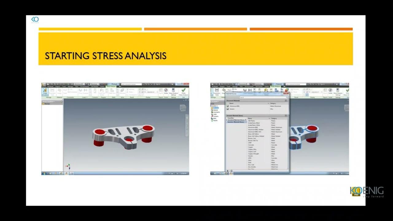 Learn Using Stress Analysis in Autodesk Inventor to test your parts ...
