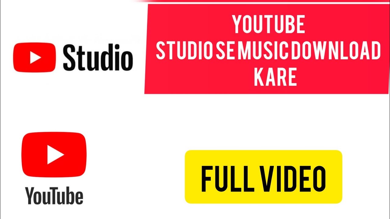 How to download | YouTube | studio music// .... non copyright music ...