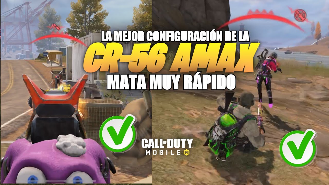 MATA DEMASIADO RÁPIDO | CLASE DE LA CR-56 AMAX | CALL OF DUTY MOBILE | Trucos y Consejos BR ...
