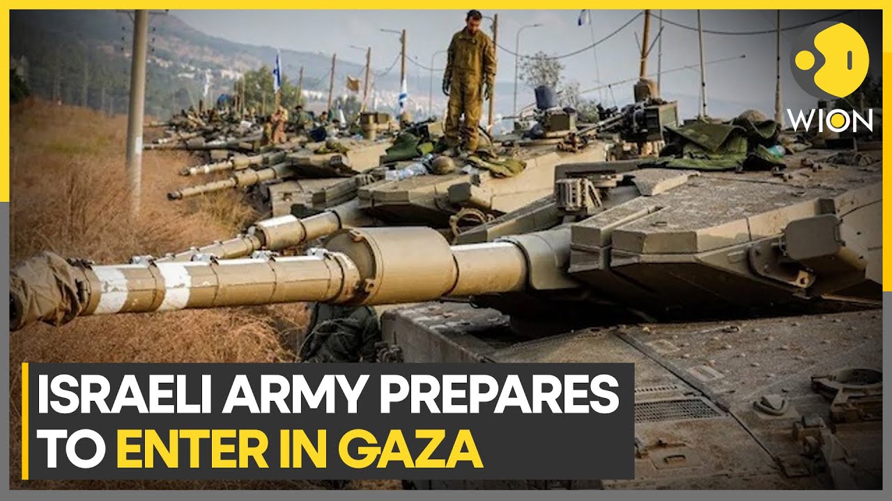 Israel-Palestine war: Forces tanks and other heavy armour around Gaza ...