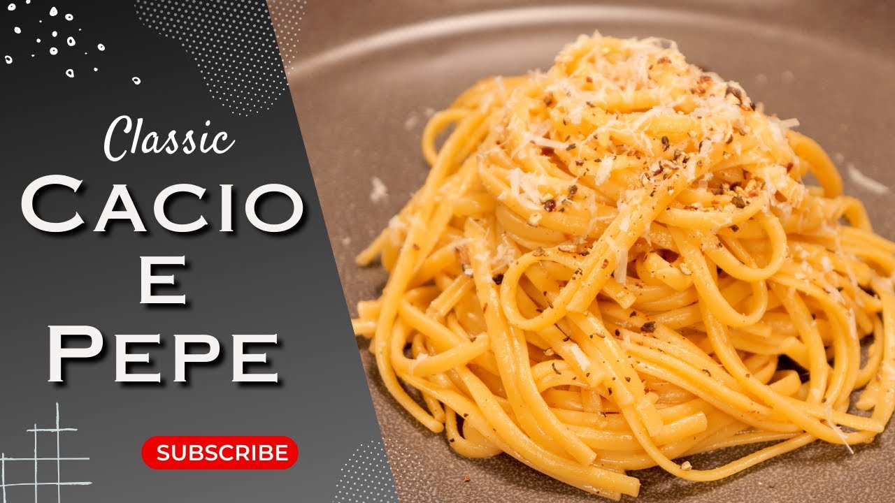 A Roman Classic: Cacio e Pepe - YouTube