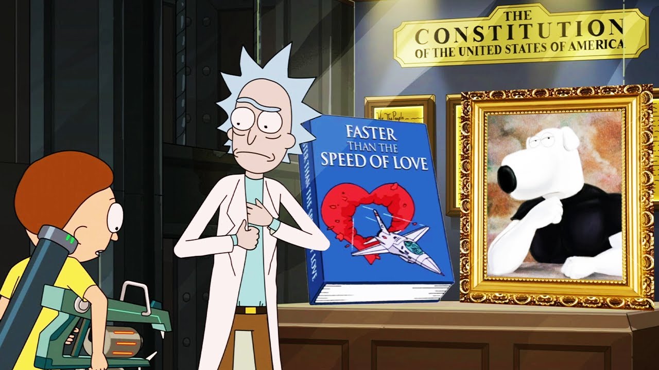 NEW Rick and Morty/Family Guy crossover scene! - YouTube