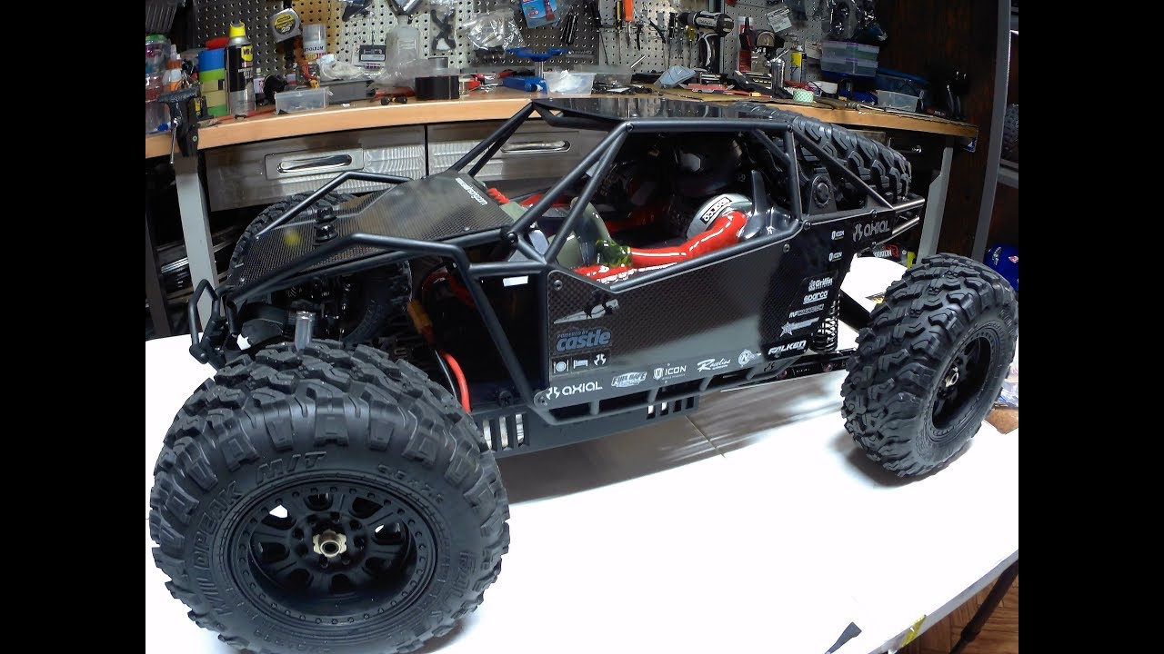 Axial Yeti xl Carbon Fiber Panels with Quick release Body - YouTube